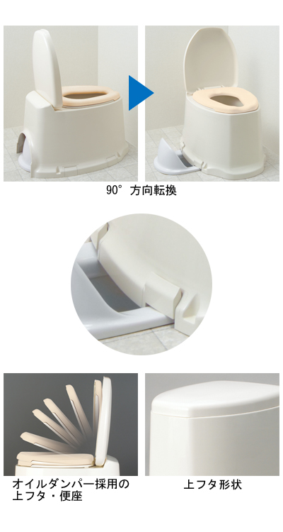 安寿 サニタリエース SD 据置式 ソフト便座タイプ / 871-135 補高＃5 - グローバルヘルスケア