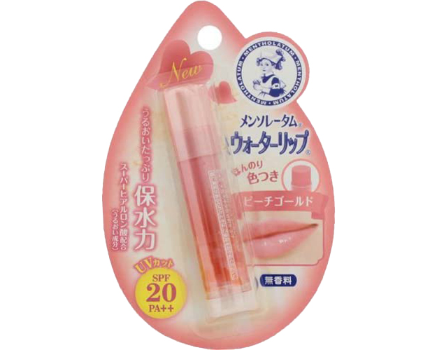 メンソレータム ウォーターリップ / ピーチゴールド 4.5g - デモショップ - 商店